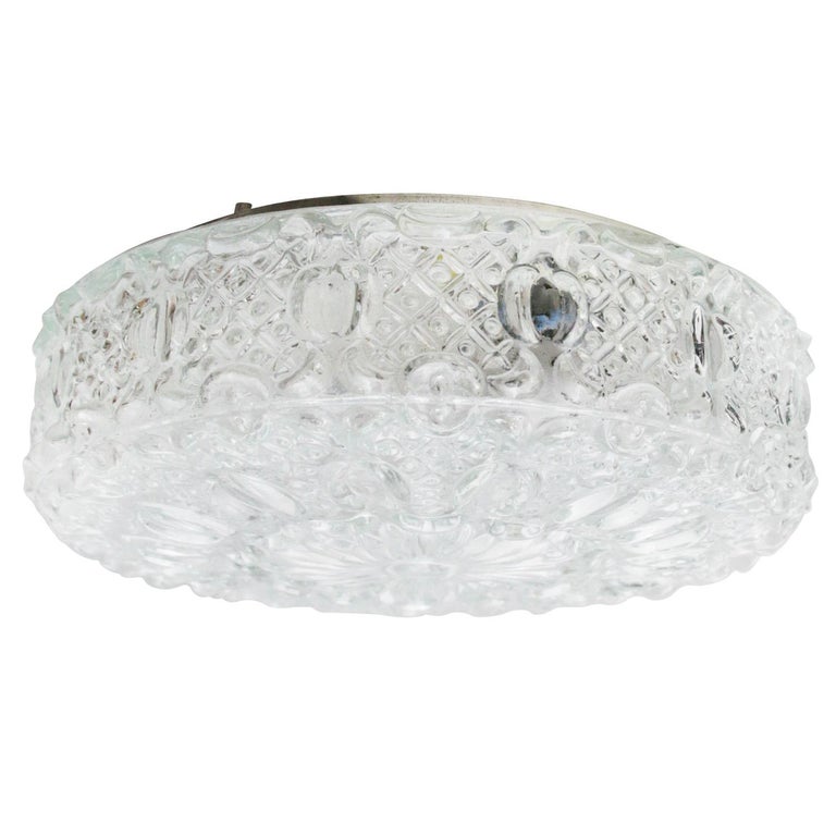 Mid-Century Clear Glass Scones Wal Ceiling Lamp Helena Tynell ...