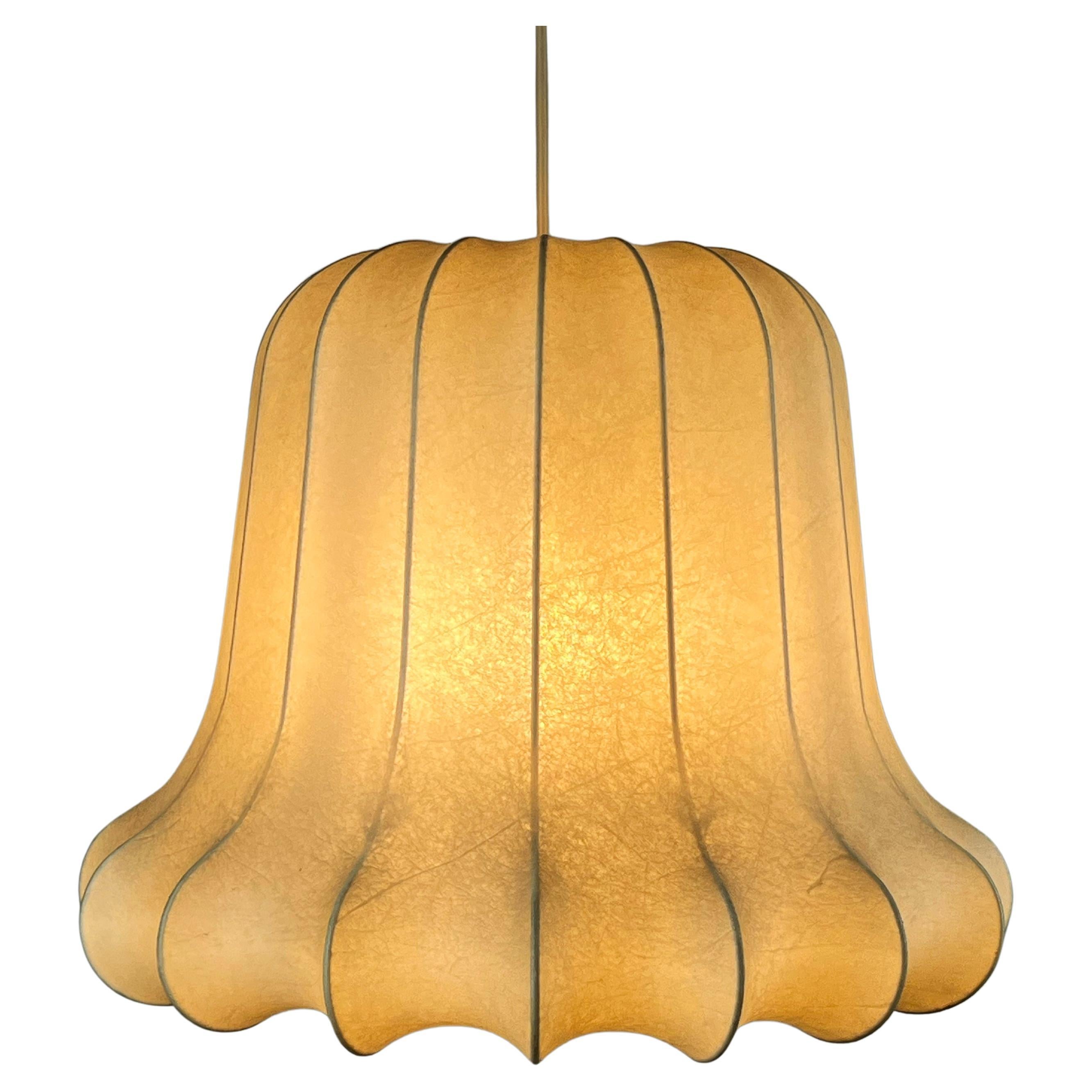 Mid-Century Cocoon Pendant Light, 1960s For Sale at 1stDibs