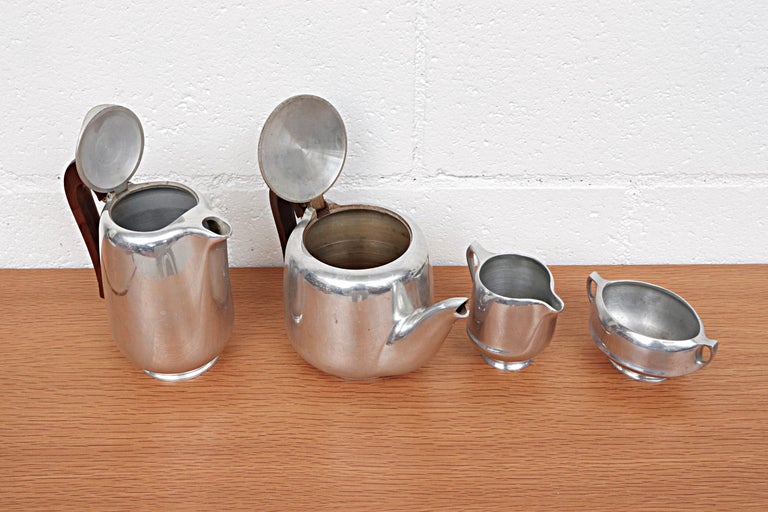 Midcentury Coffee and Tea Service Set by Picquot Ware, 1950s at 1stDibs
