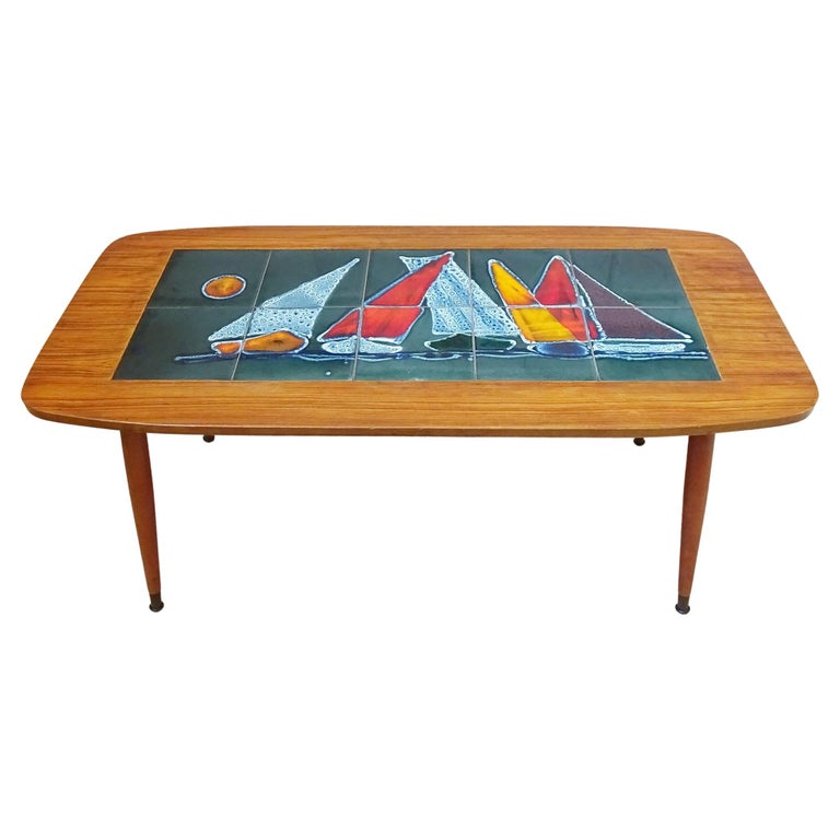 Spannende Mid Century Couchtisch Bild