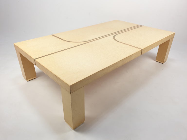 Mid-Century Coffee Table by Alain Delon for Maison Jansen, 1 For Sale ...