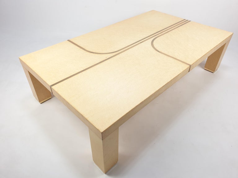 Mid-Century Coffee Table by Alain Delon for Maison Jansen, 1 For Sale ...