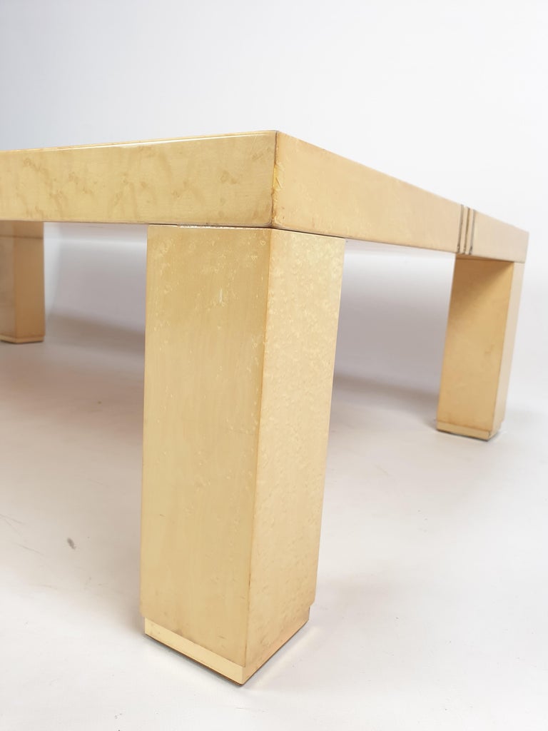 Mid-Century Coffee Table by Alain Delon for Maison Jansen, 1 For Sale ...