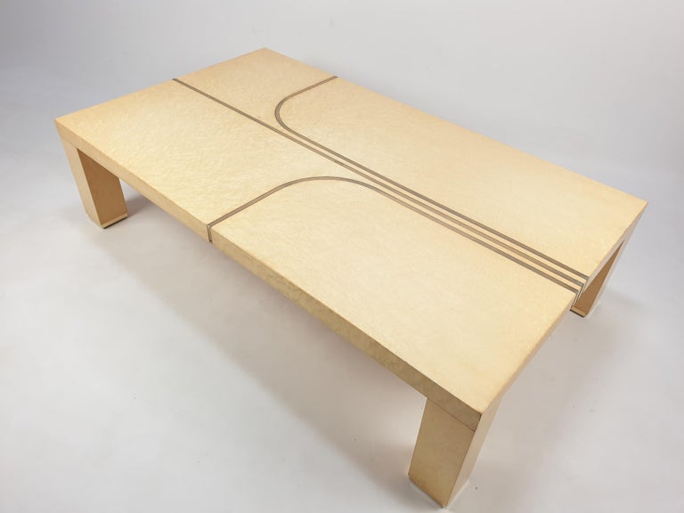 Mid-Century Coffee Table by Alain Delon for Maison Jansen, 1 For Sale ...