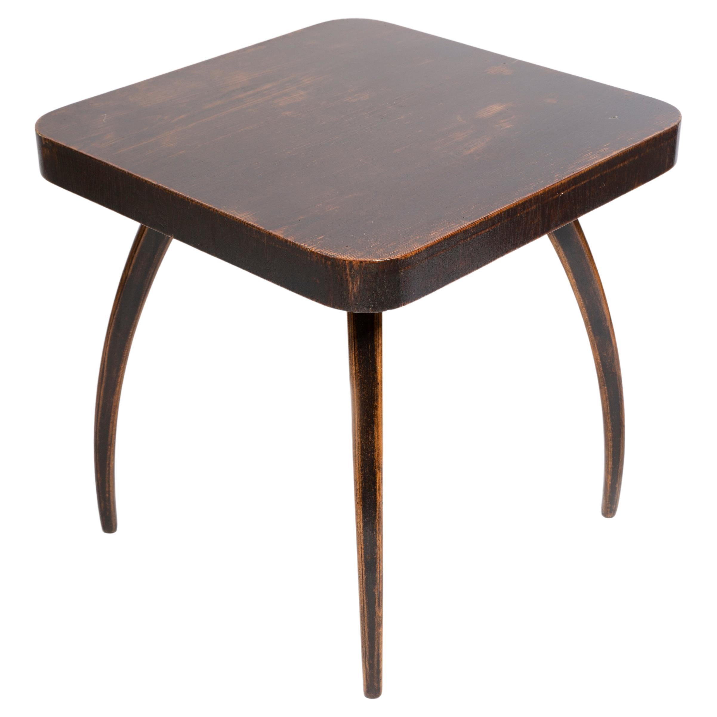 1930s Spider Side Table H259 by Jindrich Halabala, Bauhaus, Excellent ...