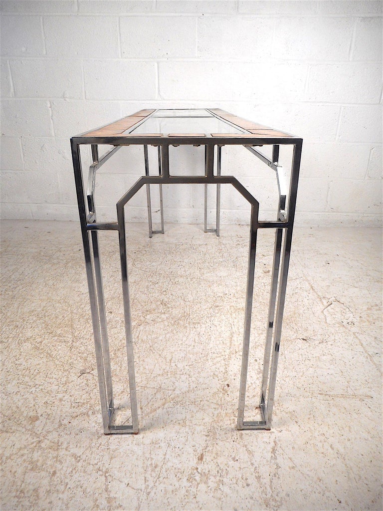 Midcentury Console Table by Milo Baughman For Sale at 1stDibs