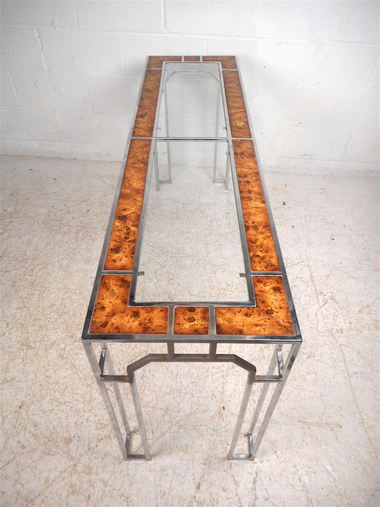 Midcentury Console Table by Milo Baughman For Sale at 1stDibs