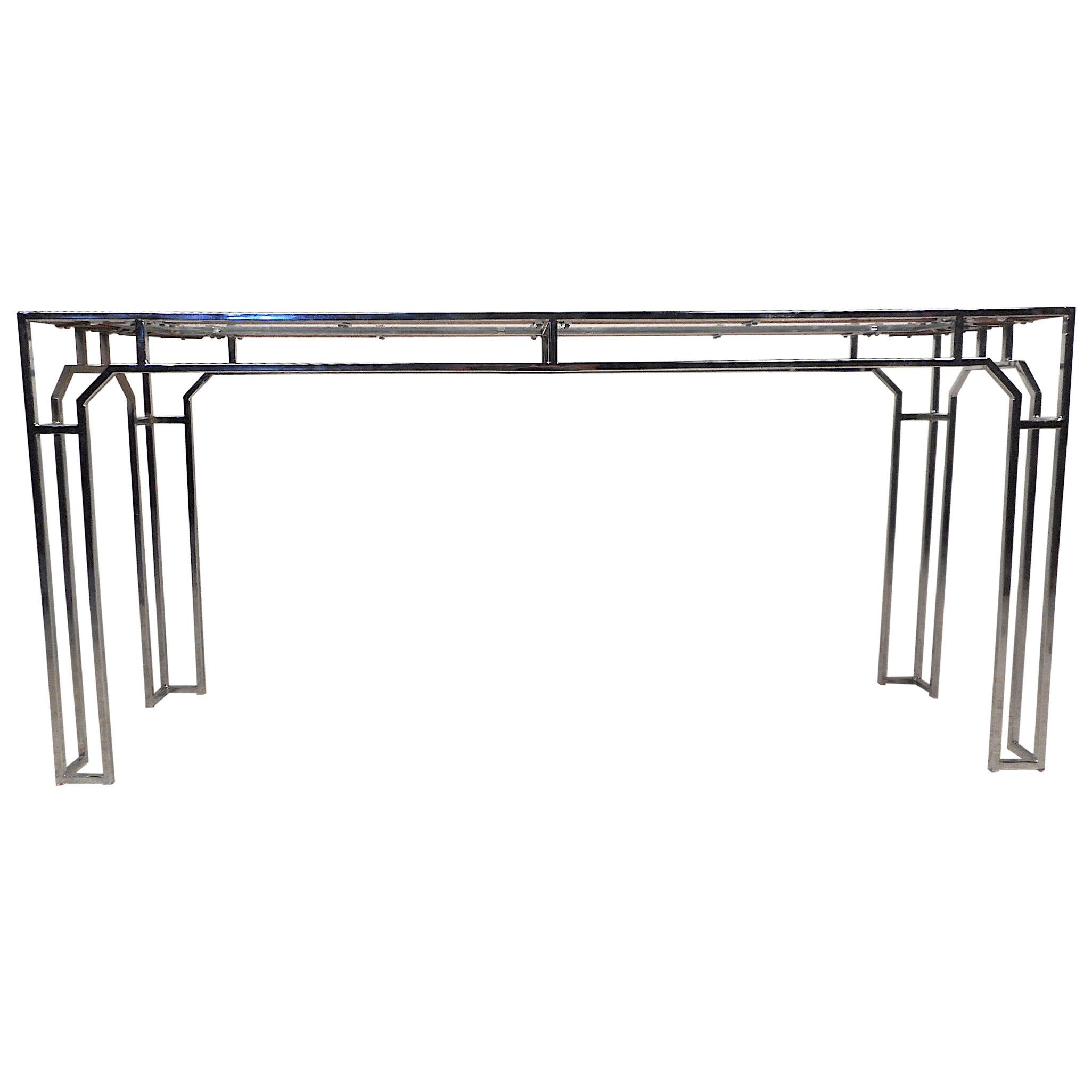 Midcentury Console Table by Milo Baughman For Sale at 1stDibs