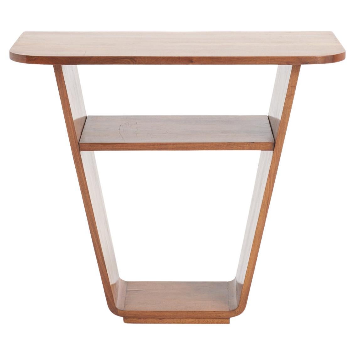 Mid-Century Brass Console Table For Sale at 1stDibs