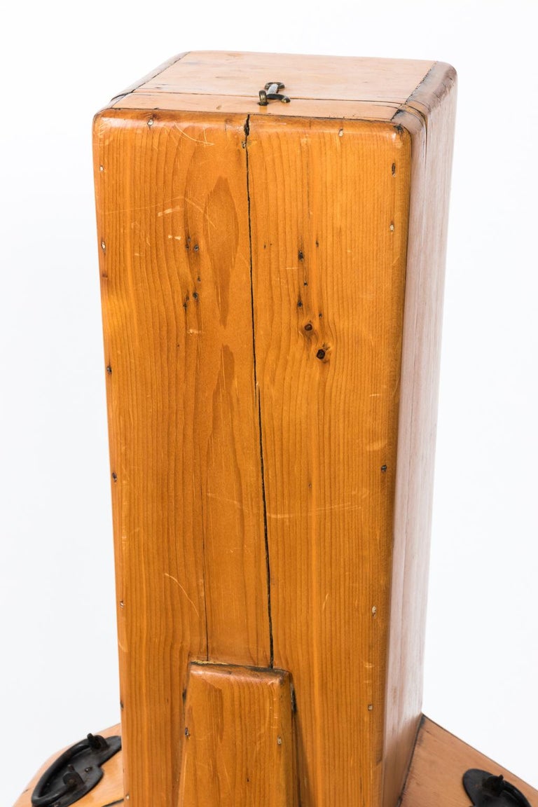 Midcentury Cubist Style Cello Case For Sale at 1stDibs
