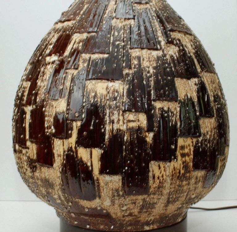 Midcentury Cubist-Style Table Lamp For Sale at 1stDibs