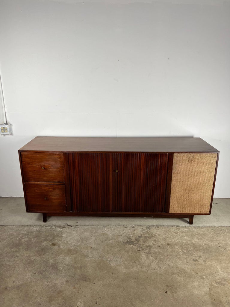 Mid-Century Custom Built Stereo Cabinet For Sale at 1stDibs