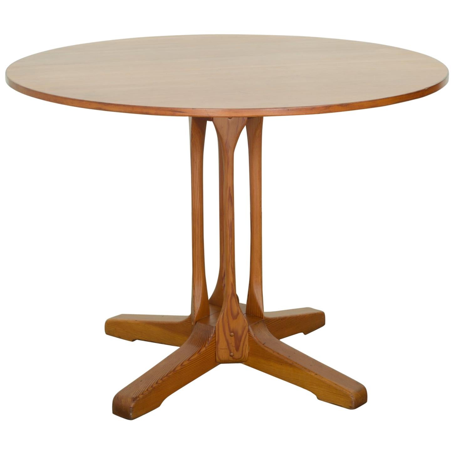 Midcentury Custom Dining Table, circa 1970 at 1stDibs