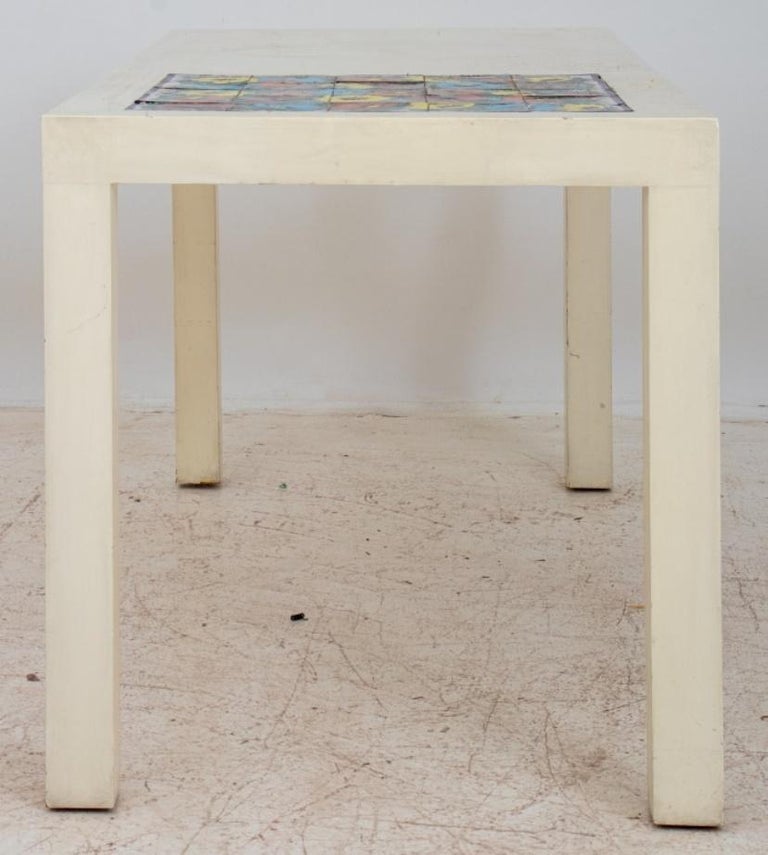 Mid-Century Custom Parsons Table / Desk, ca. 1960 For Sale at 1stDibs