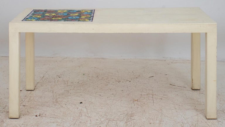 Mid-Century Custom Parsons Table / Desk, ca. 1960 For Sale at 1stDibs