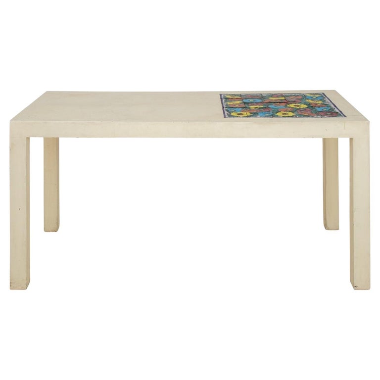 Mid-Century Custom Parsons Table / Desk, ca. 1960 For Sale at 1stDibs