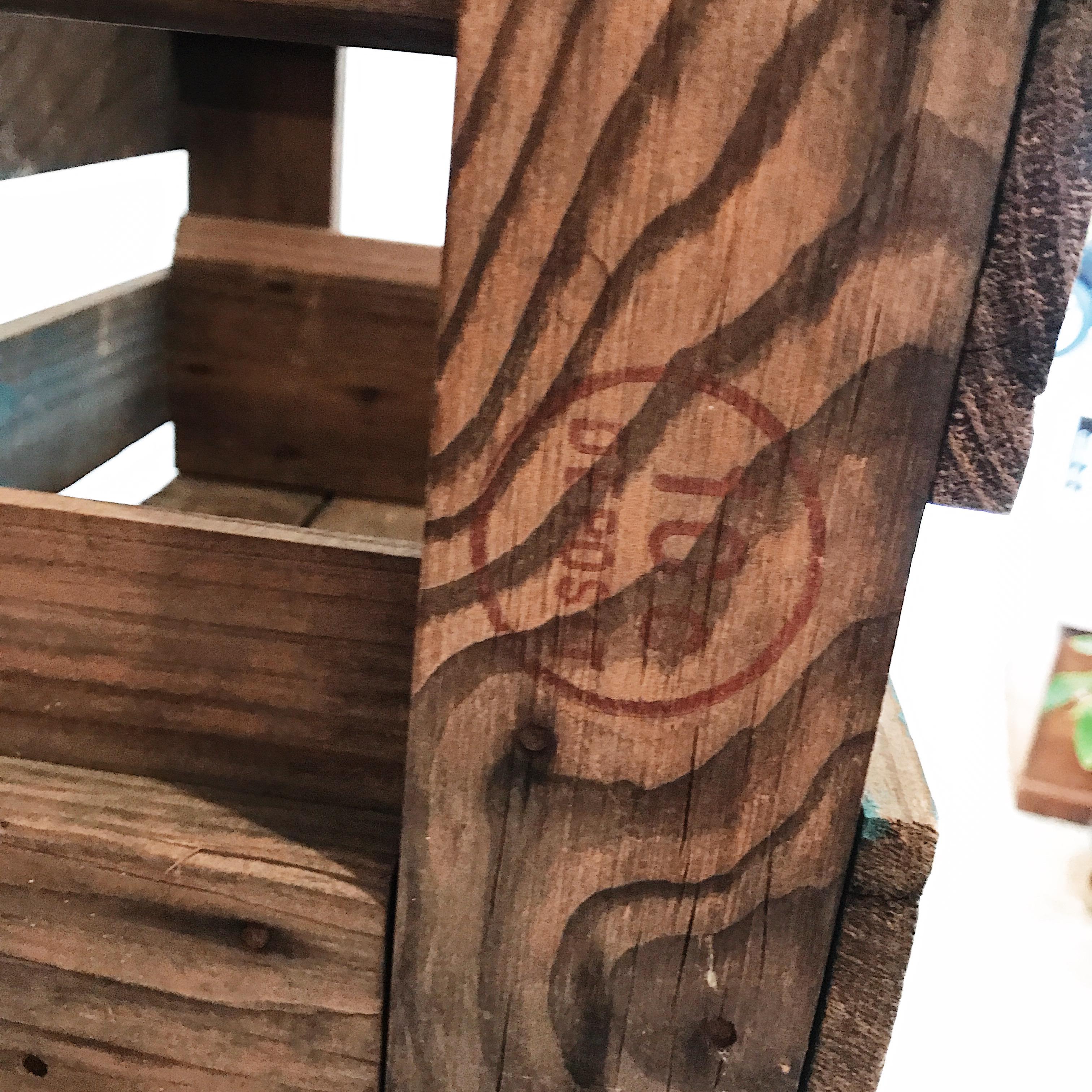 Midcentury "Dales Home Deliveries" Brand Painted Wooden Soda Crate ...