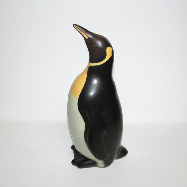 Midcentury Danish Ceramic Penguin Bank by Knabstrup at 1stDibs | pondus ...
