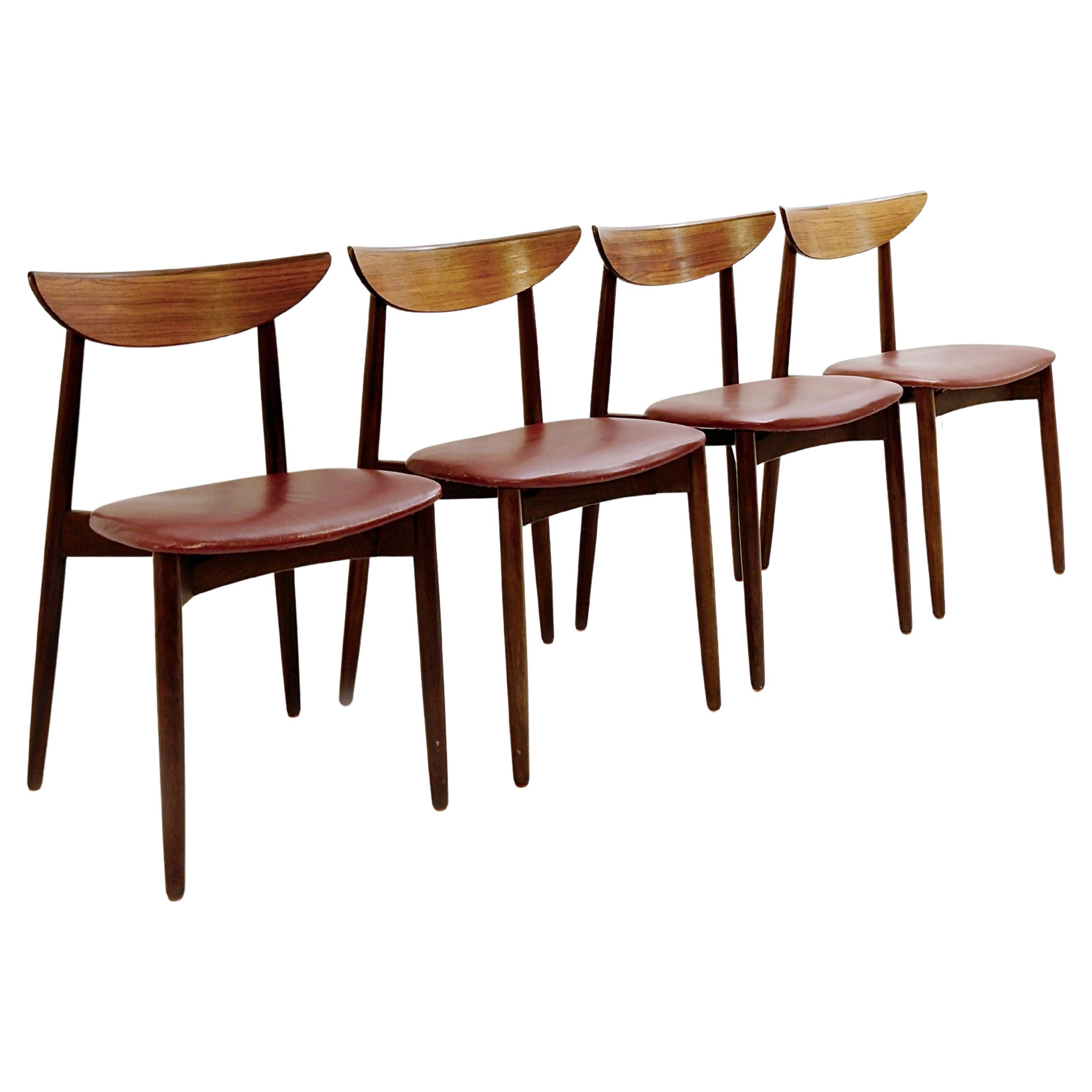 Midcentury Danish Chairs by Harry Ostergaard for Randers Mobelfabric ...