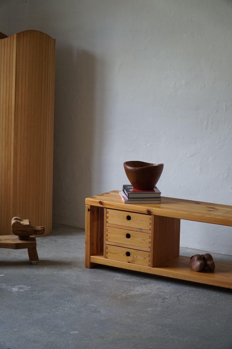 Mid Century Danish Console Table with Drawers in Pine, by Aksel ...