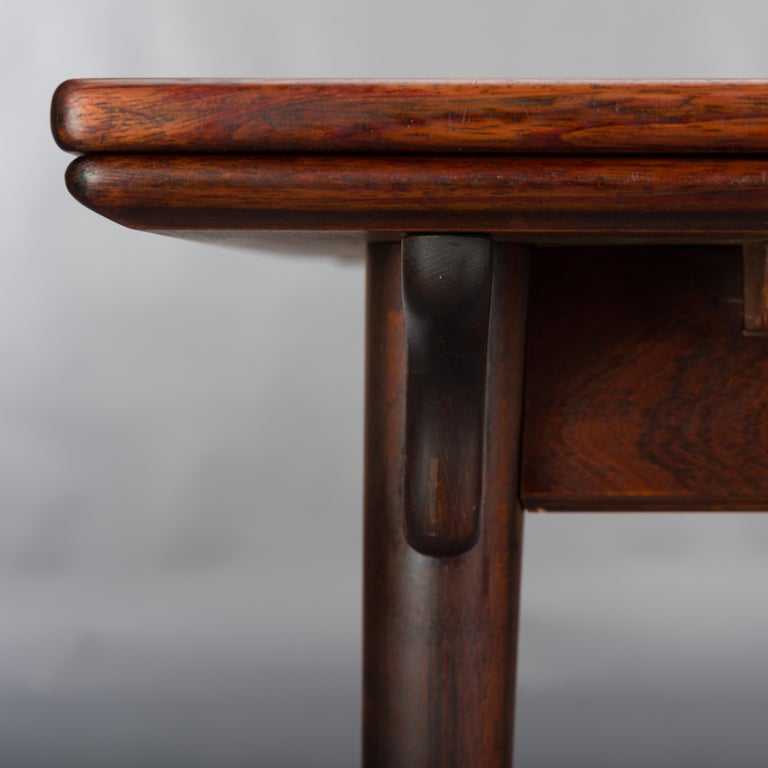 Midcentury Danish Gunni Omann Extendable Model 54 Dining Table for ...