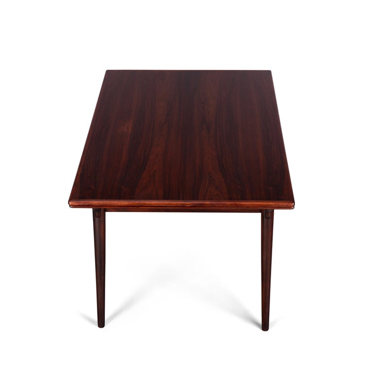 Midcentury Danish Gunni Omann Extendable Model 54 Dining Table for ...