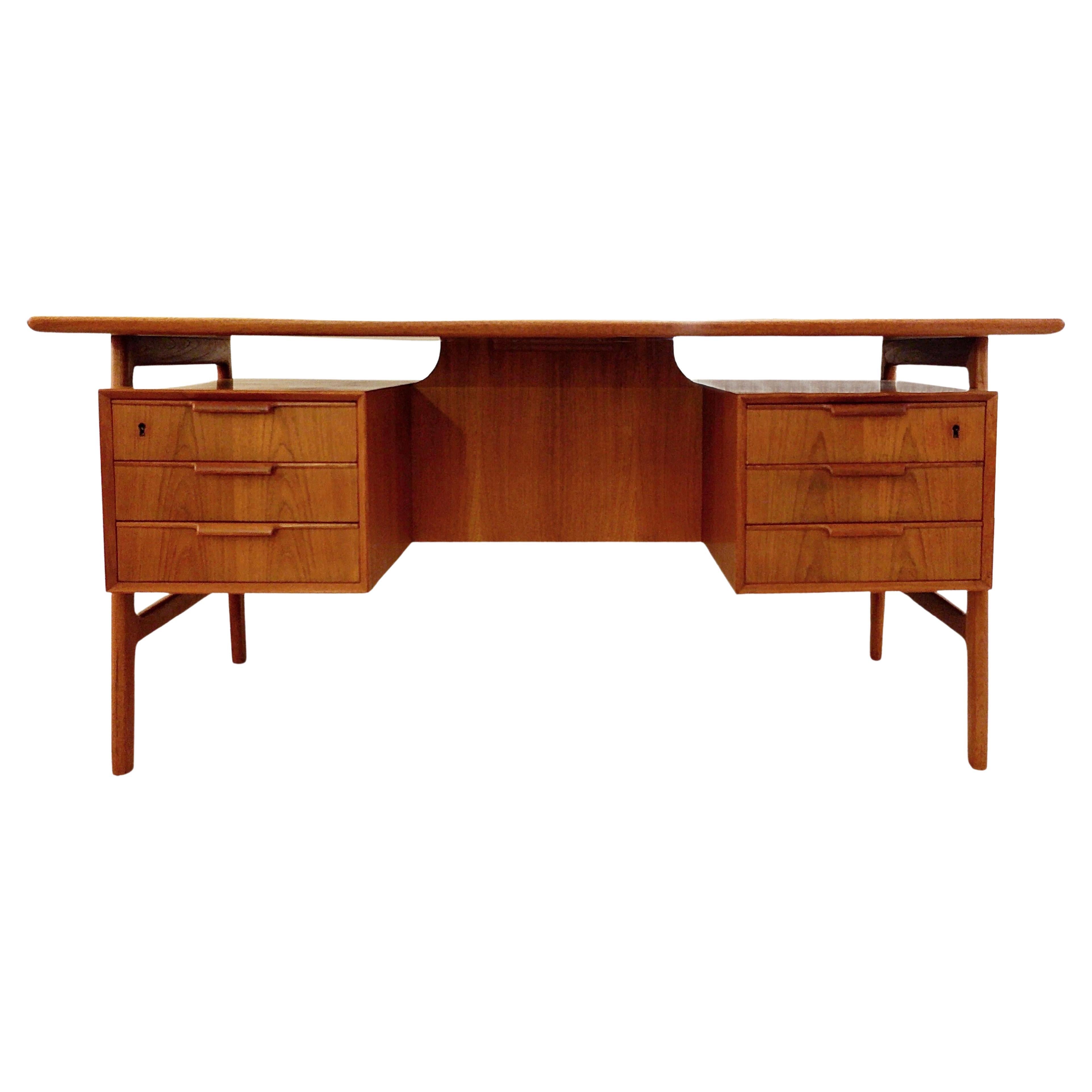 Midcentury Sideboard in Rosewood by Omann Jun, 1950s For Sale at 1stDibs