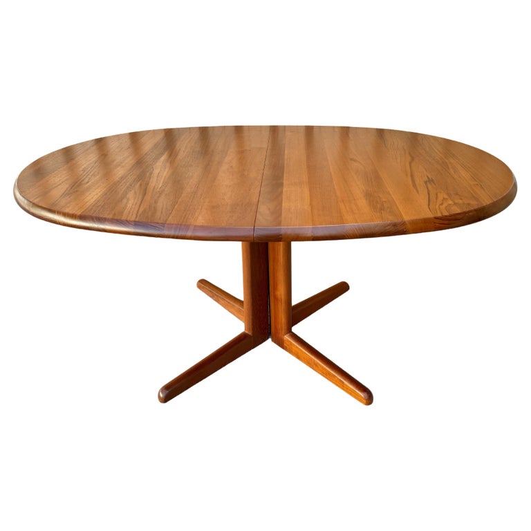 Mid-Century Danish Modern Extendable Dining Table by Jensen ...
