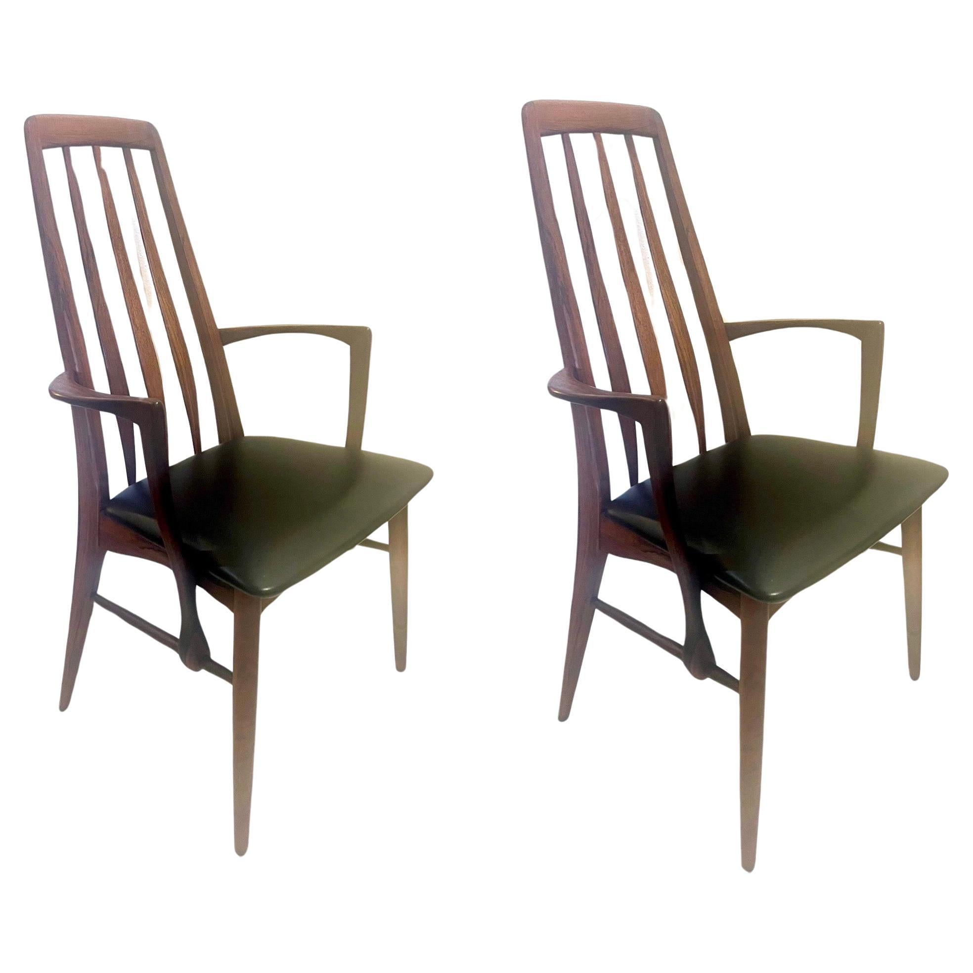 Mid-Century Modern Danish Pair of Armchairs in Teck Model 317 For Sale ...