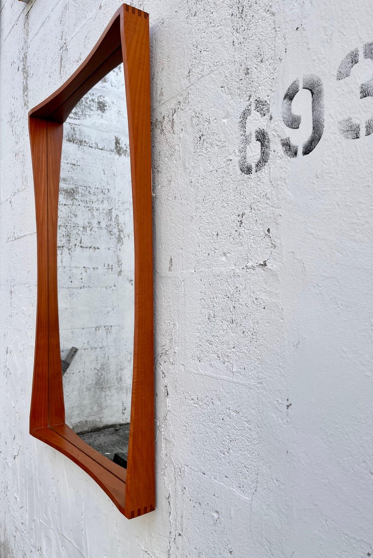 Mid Century Danish Modern Pedersen and Hansen Entry Mirror, Circa 1960s ...