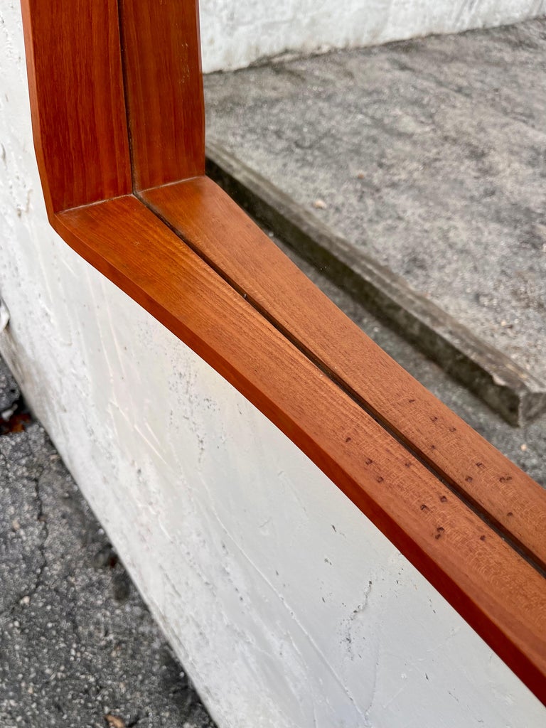 Mid Century Danish Modern Pedersen and Hansen Entry Mirror, Circa 1960s ...