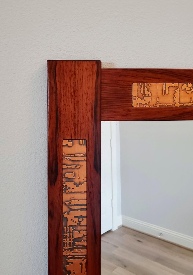 Mid-Century Danish Modern Pedersen and Hansen Palisander Console and ...