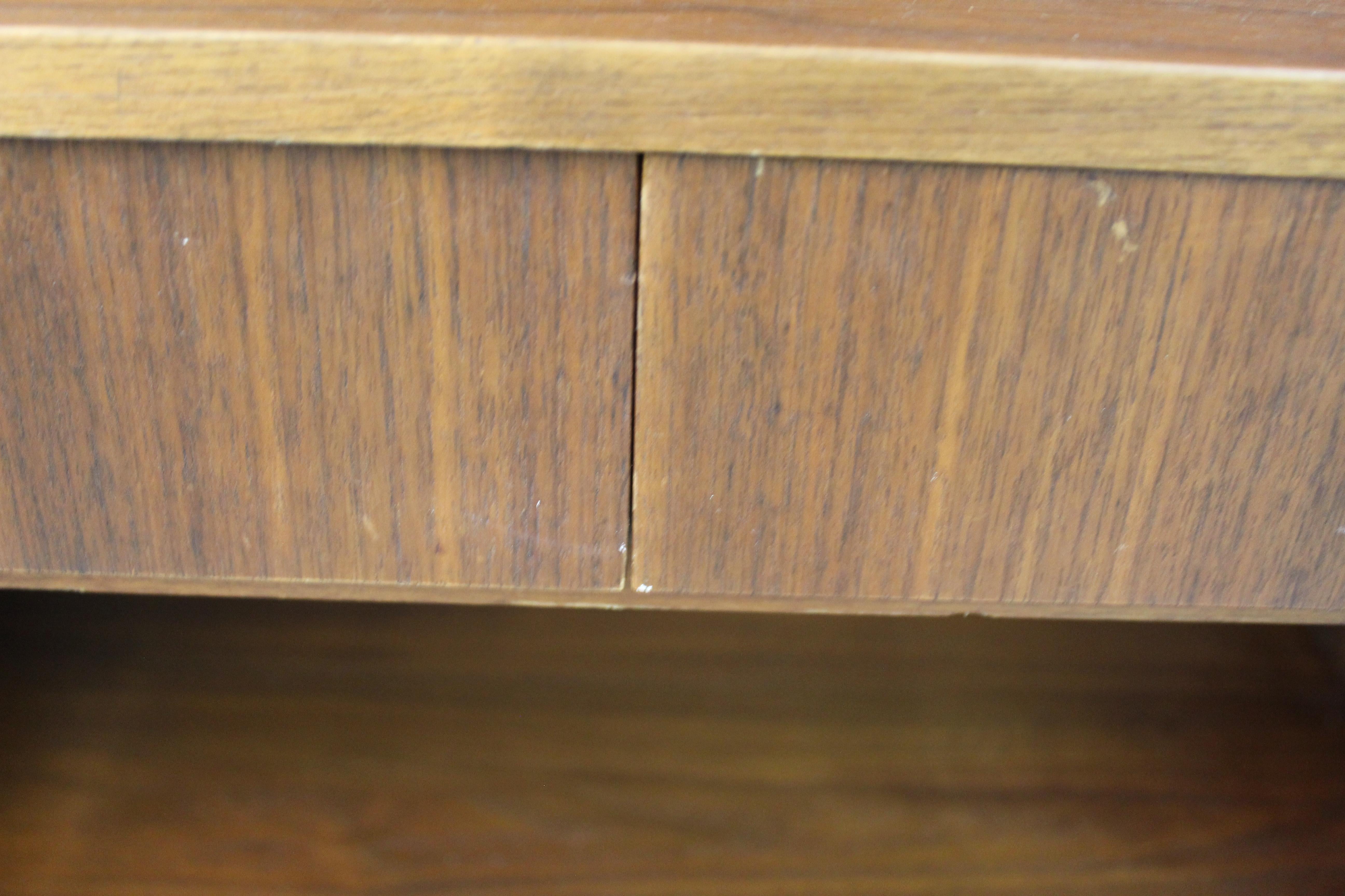 Mid Century Danish Modern Teak Wall Unit System For Sale at 1stDibs