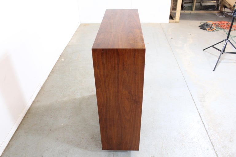 Midcentury Danish Modern Walnut Bookcase at 1stDibs