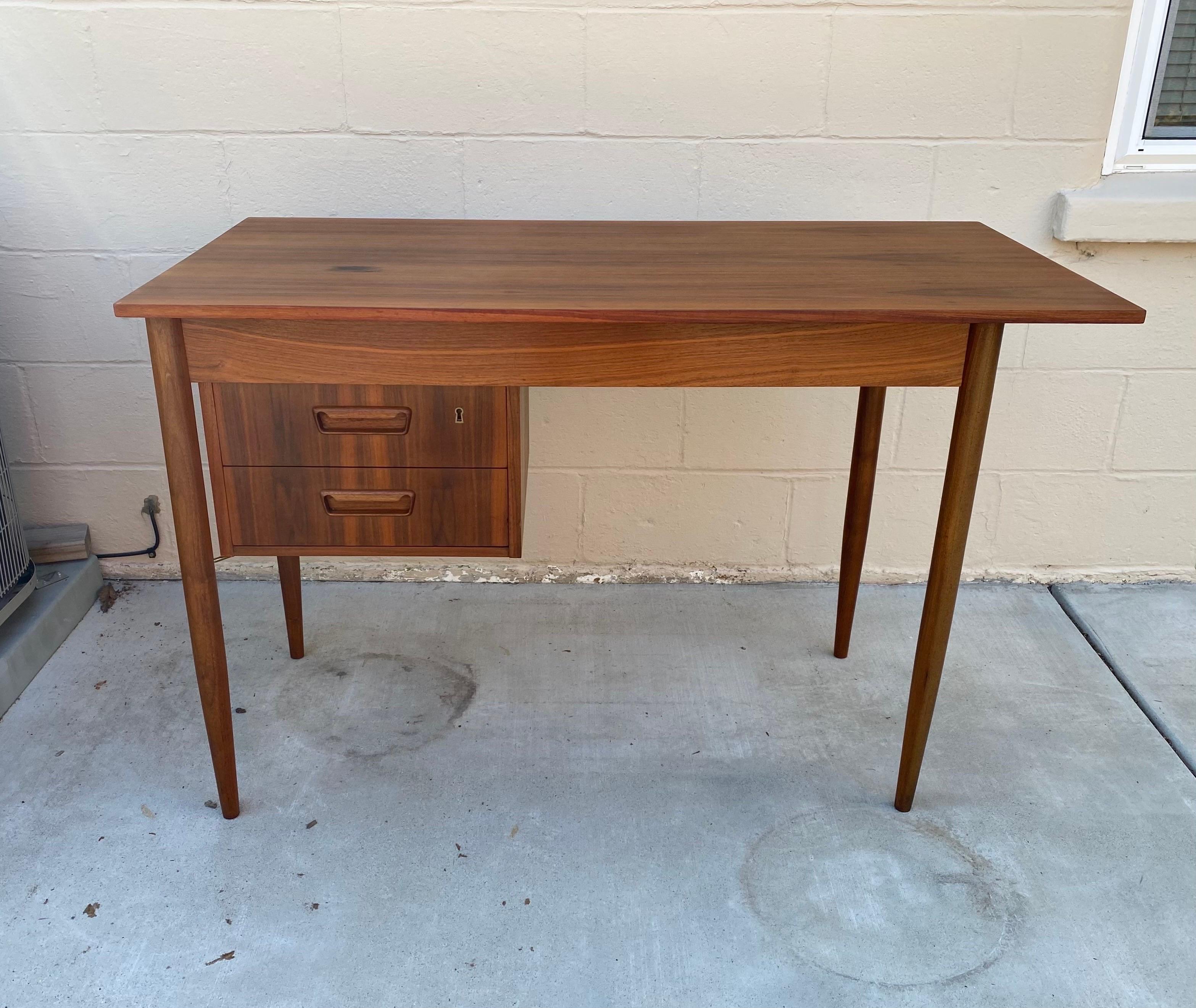 Mid-Century Danish Modern Writing Desk by Gunnar Nielsen Tibergaard For ...