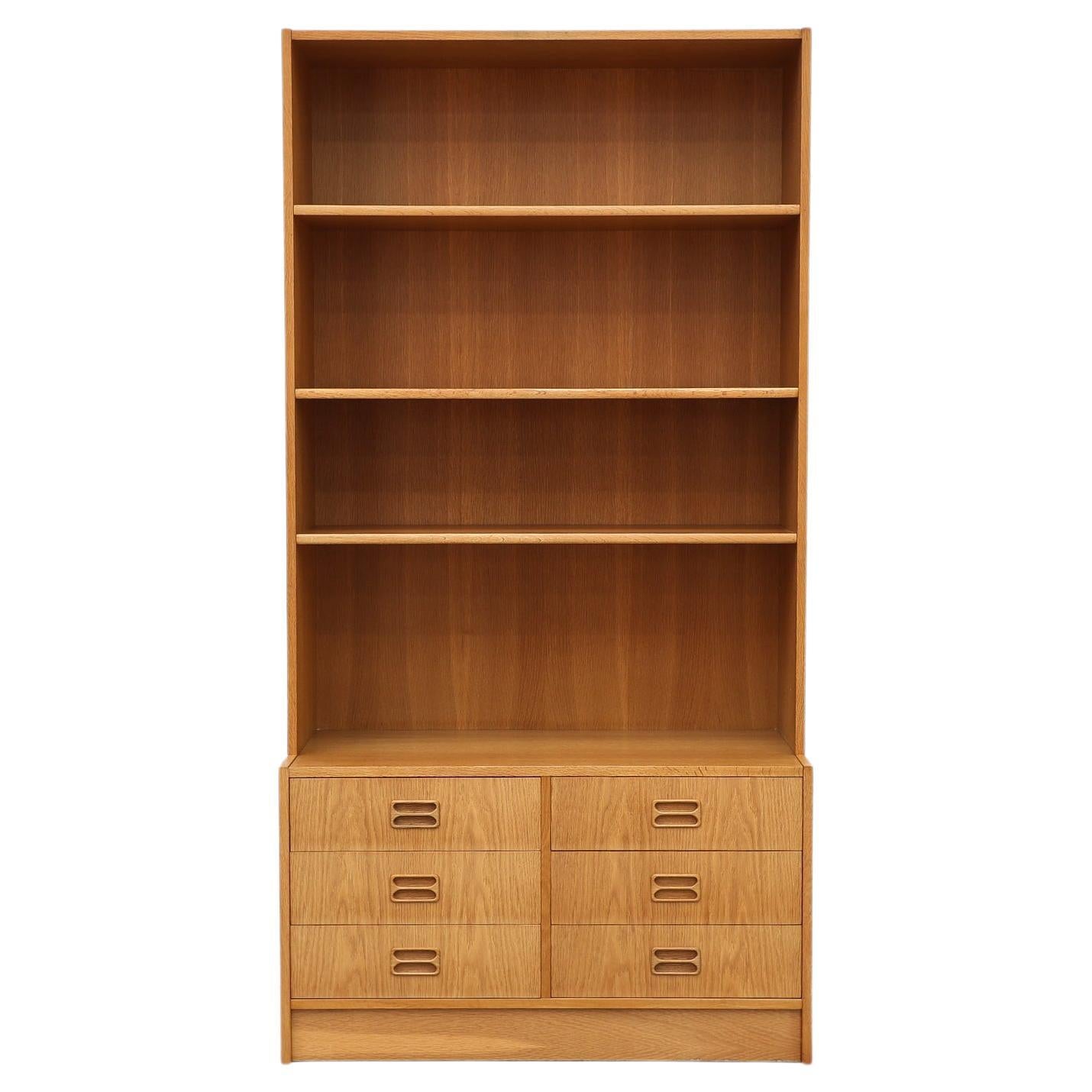 Meredew Furniture Mid-Century Modern Light Oak Stacking Bookcase Made ...