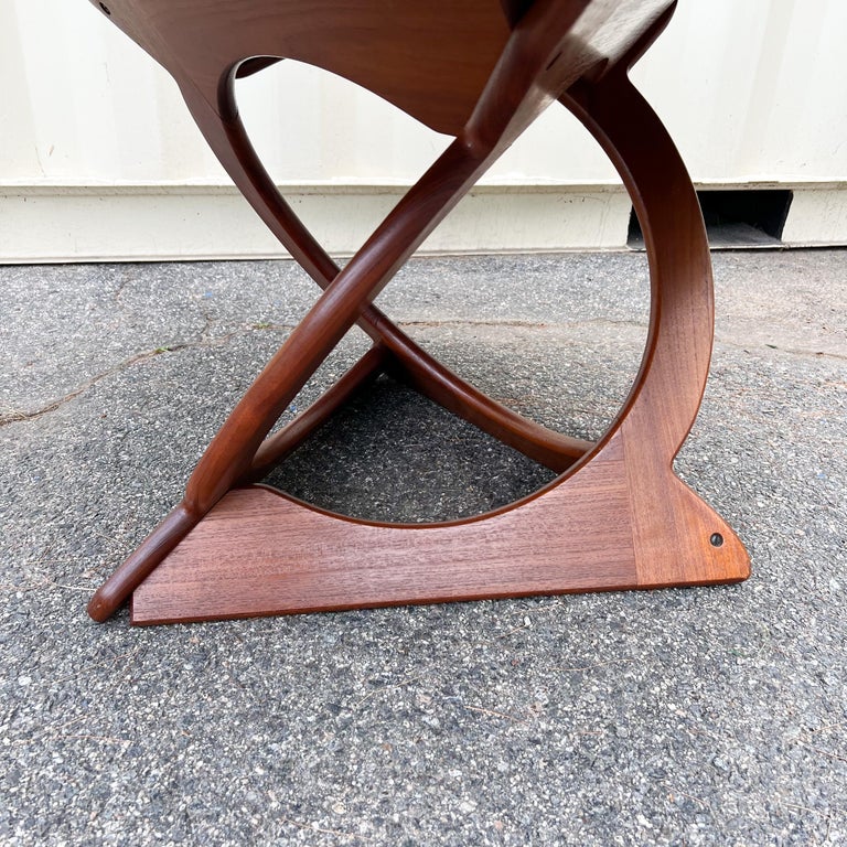 Mid Century Danish Teak Coffee Table/Side Table by Soren Georg Jensen ...