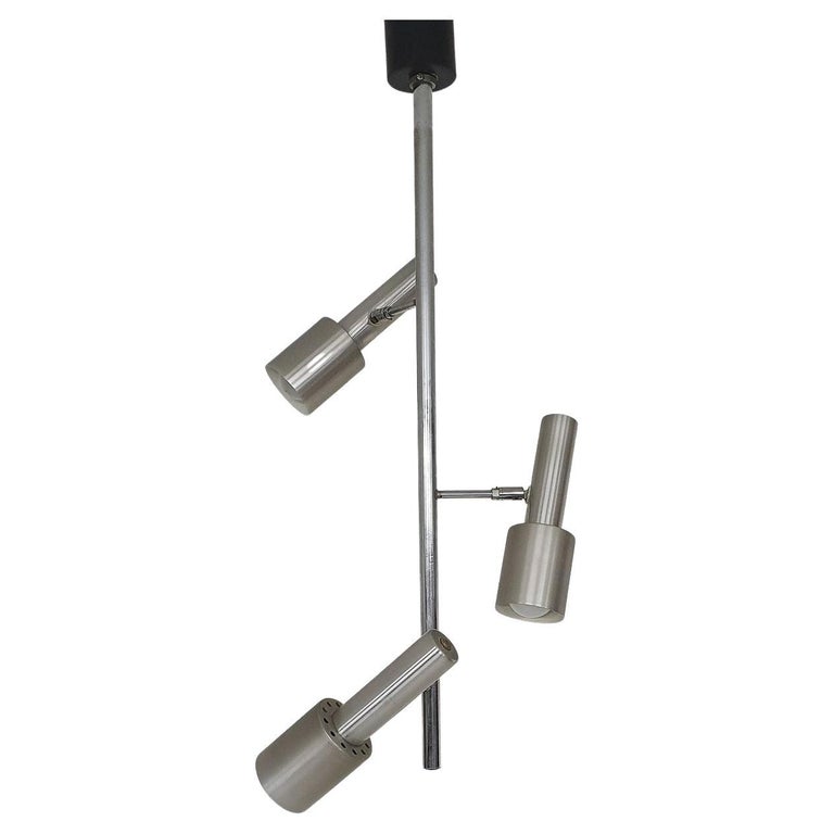 Mid-Century Design Ceiling Light with 3 Spots, 1960's For Sale at 1stDibs