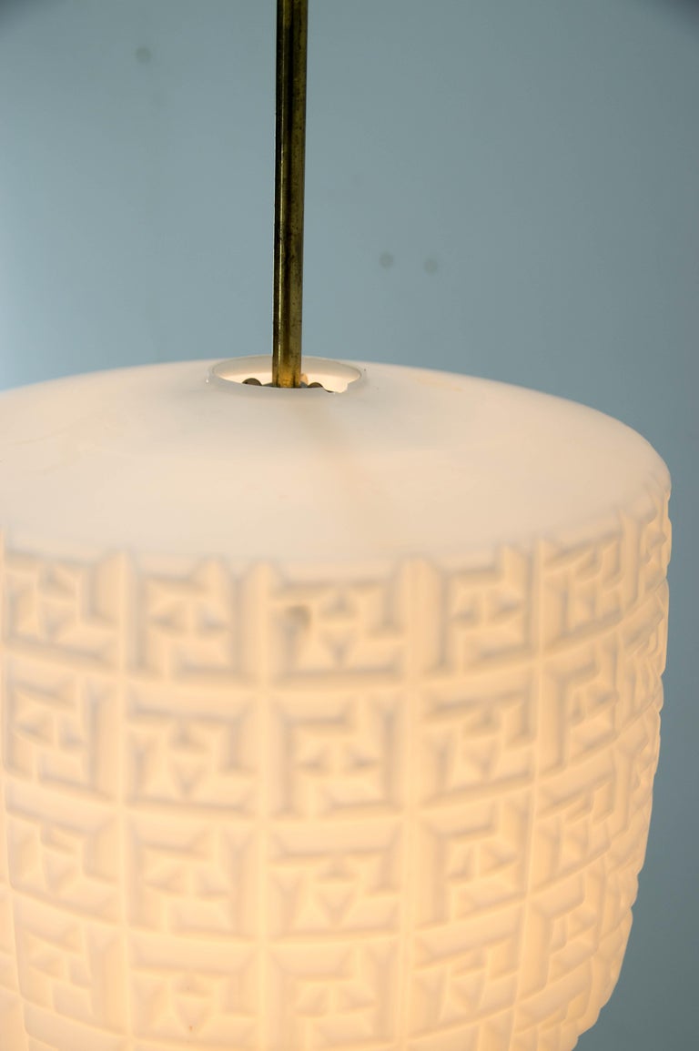 Mid-Century Design Chandelier, Czechoslovakia, 1960s, Two Items ...