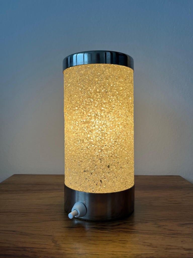 Midcentury Design Plastic and Chrome Table Lamp by Aka, Germany, 1960s ...