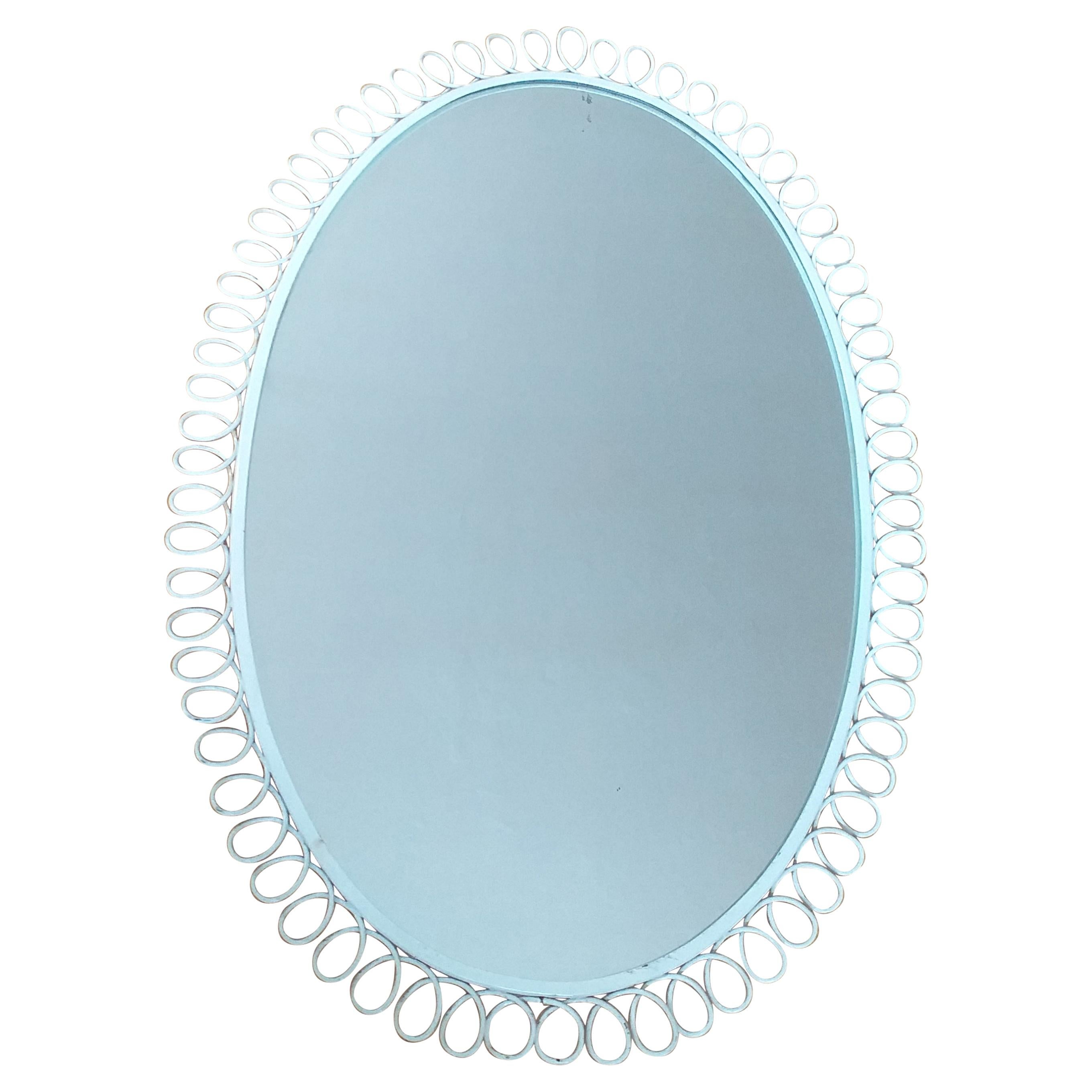 Mid-Century Italian Mirror at 1stDibs
