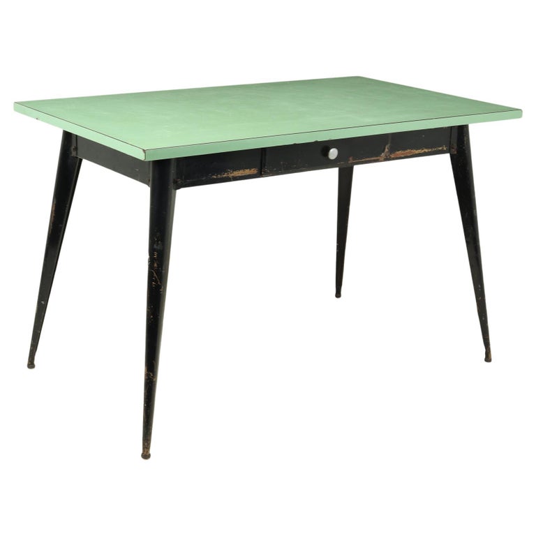 Mid Century Desk by Tolix T55 c1951 at 1stDibs