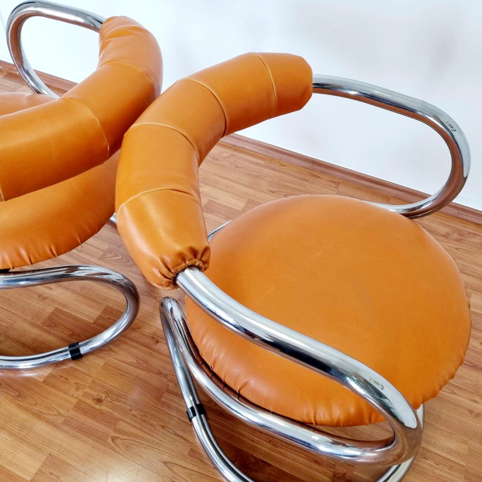 Mid Century Dining Chair Designed by Rudi Bonzanini for Tecnosalotto ...