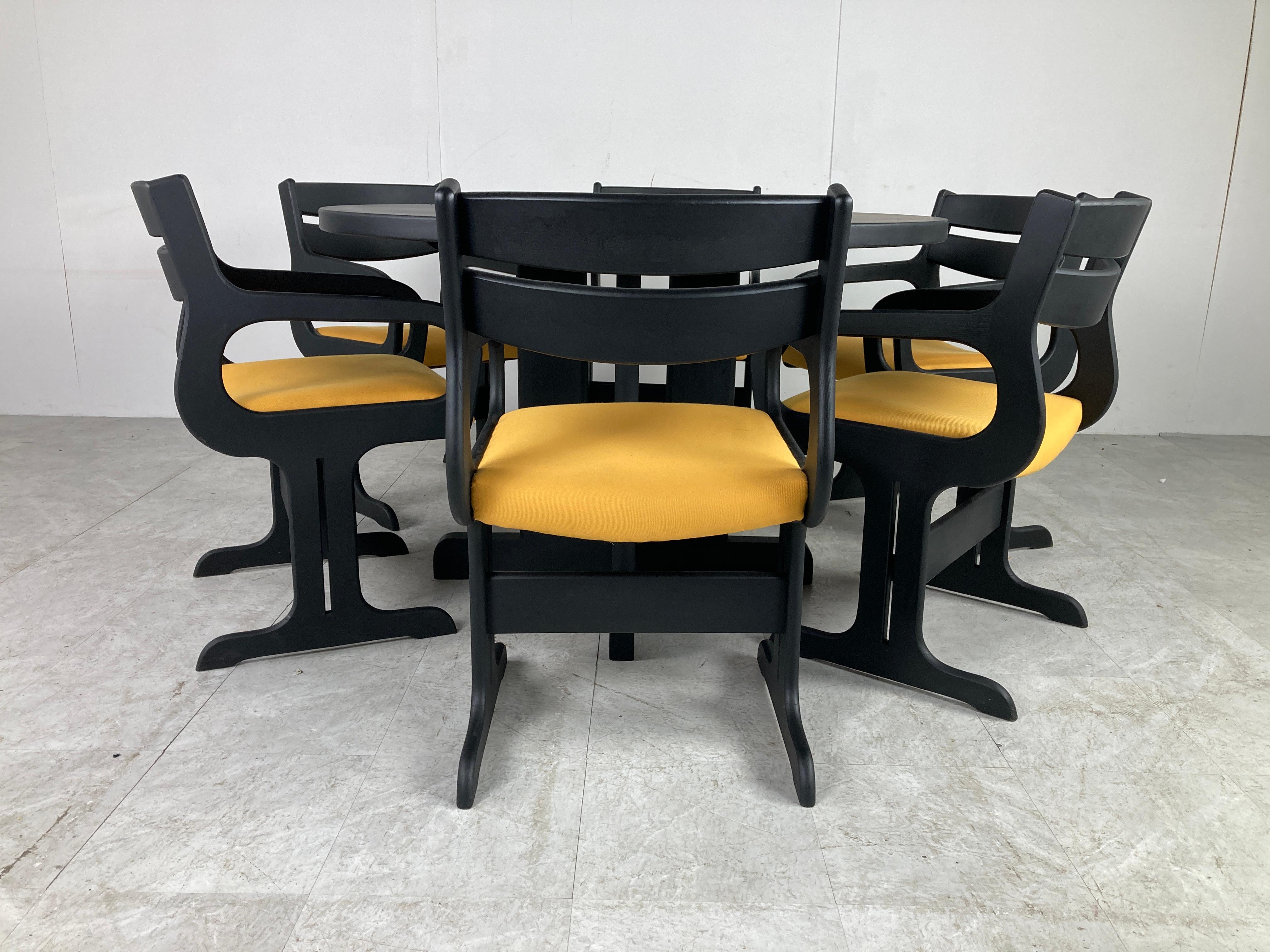 Mid-Century Dining Set, 1970s For Sale at 1stDibs