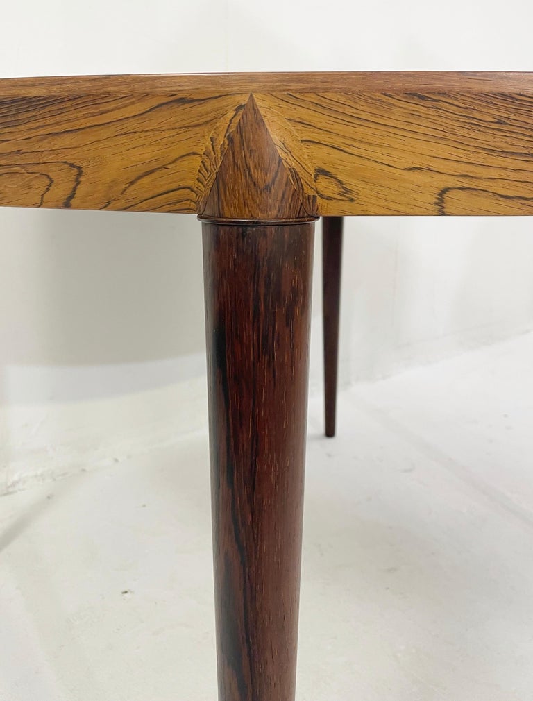 Mid-Century Dining Table with 1 Extension by Severin Hansen, Denmark ...