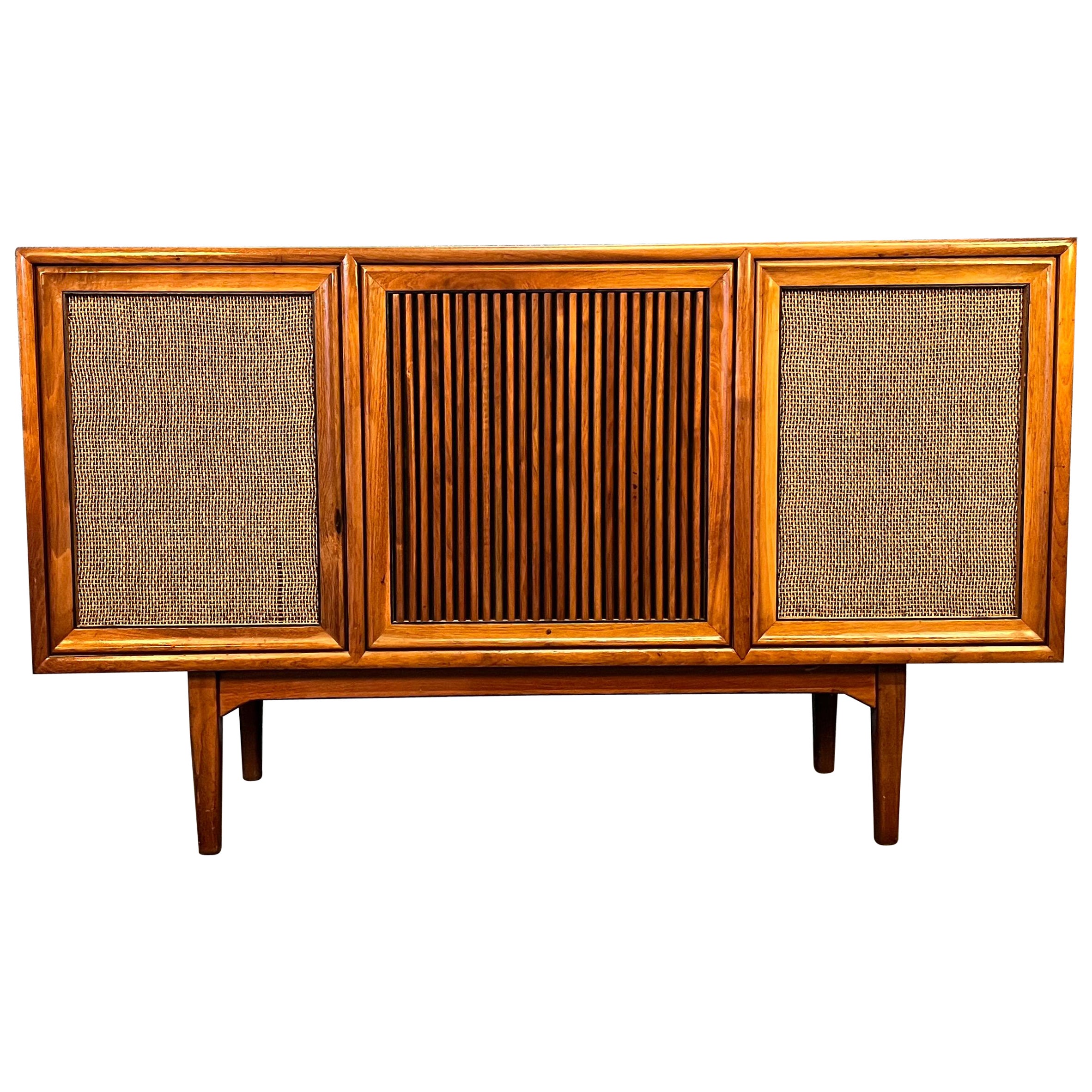 Mid Century Drexel Declaration Stereo Console/Record Player For Sale at ...