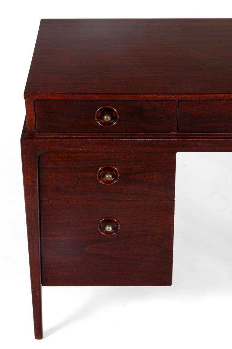 Mid-Century Drexel "Parallel" Desk with Extension by John Van Koert ...