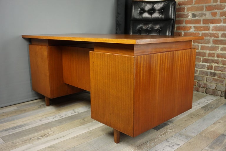 Midcentury Dutch Design "Burwood" Executive Desk at 1stDibs