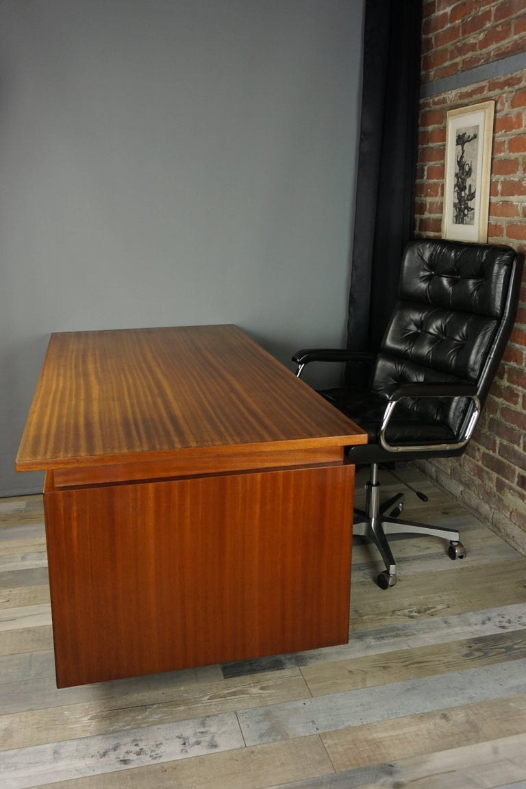 Midcentury Dutch Design "Burwood" Executive Desk at 1stDibs