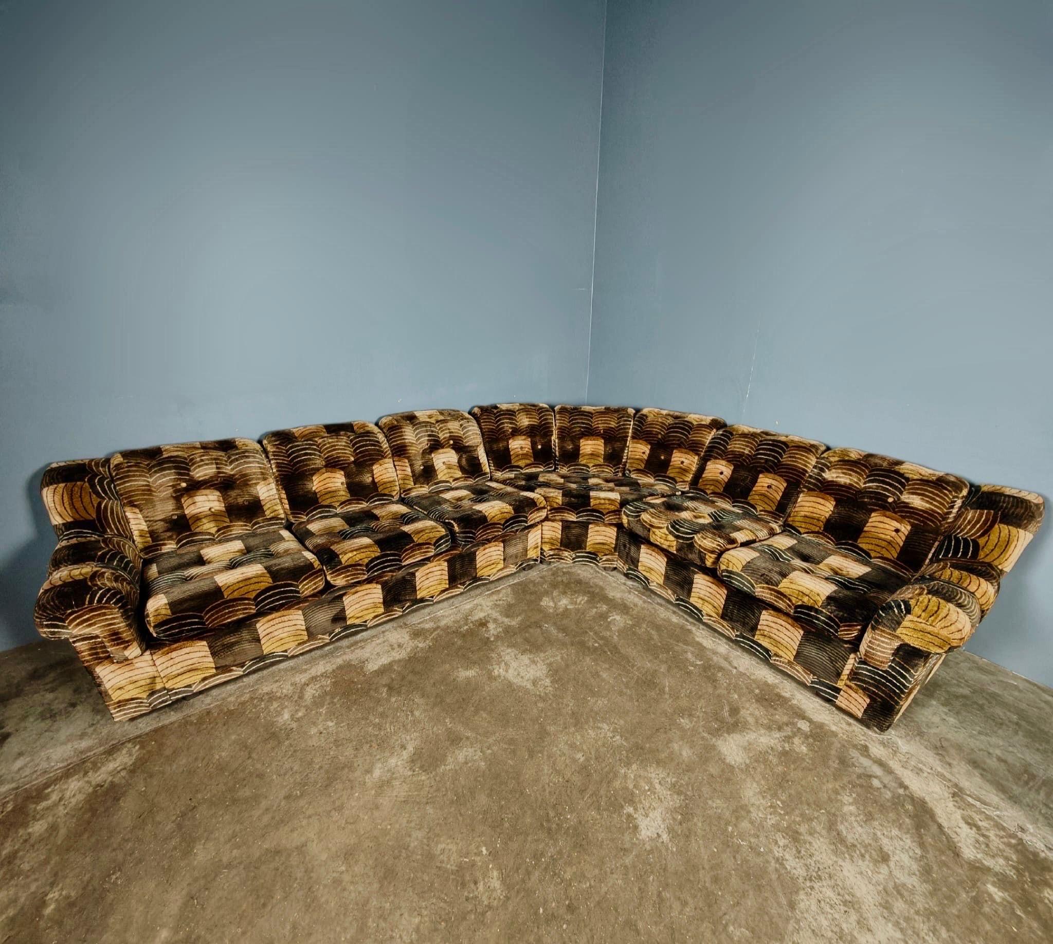 Mid Century Dux Corner Modular Sofa and Matching Armchair Vintage Retro ...